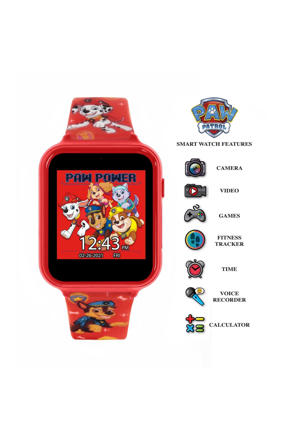 Vtech Smartwatch Paw Patrol - μάθηση