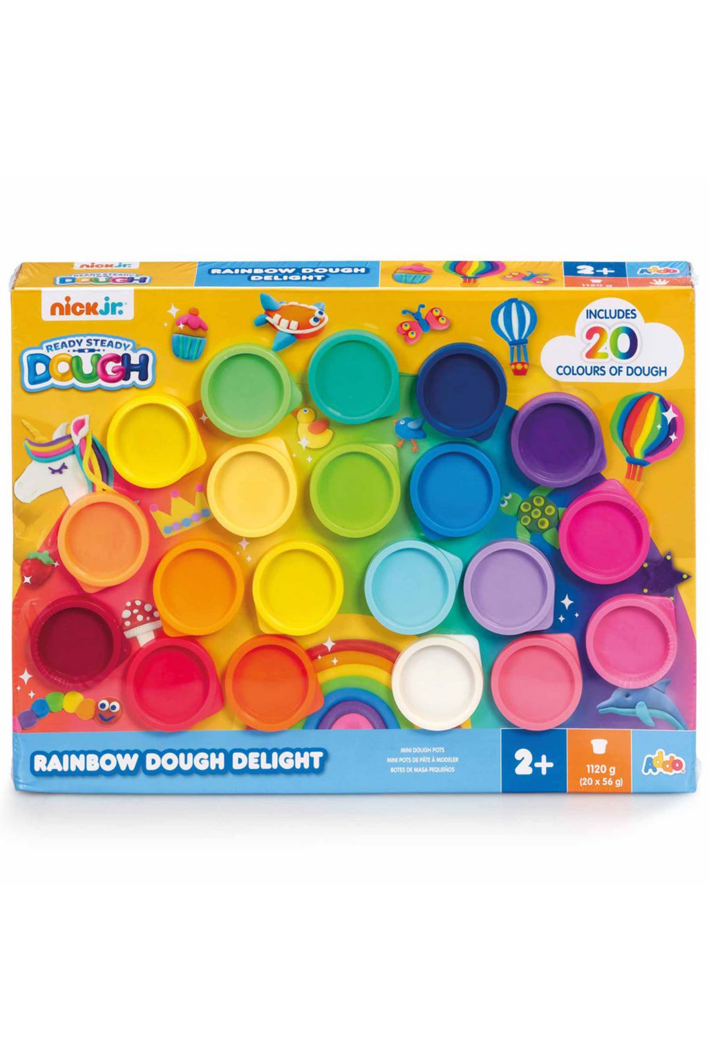 Addo Nick Jr. Ζύμη παιχνιδιού - Ουράνιο τόξο - πλαστελίνη