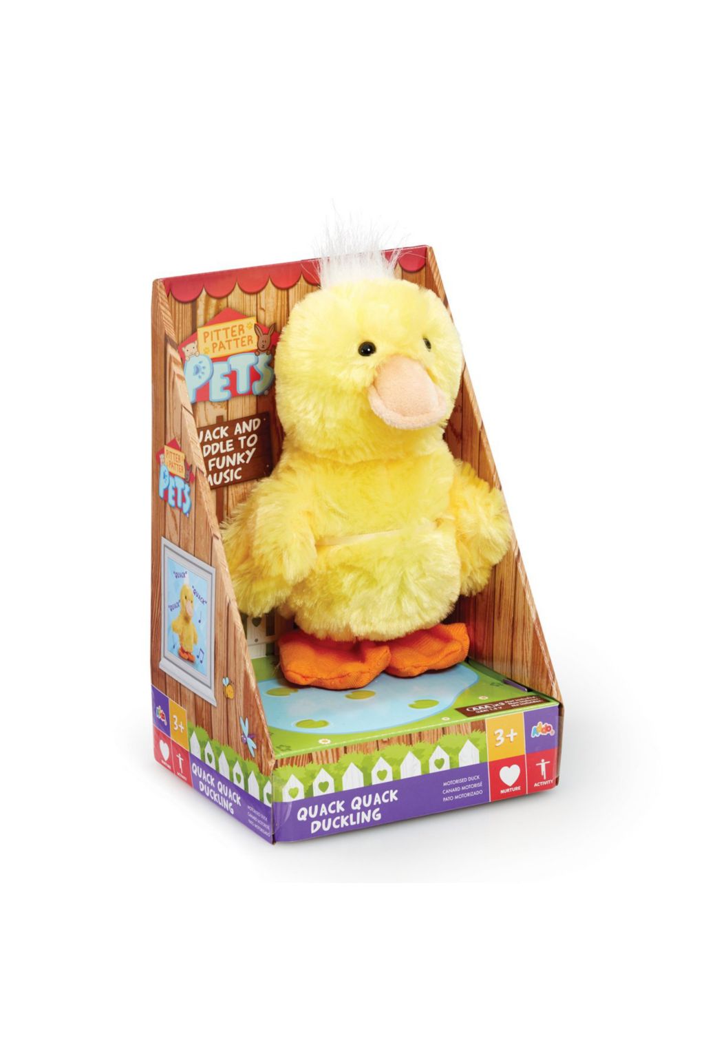 Addo Pitter Patter Pets Ηλεκτρονικό παπάκι - λούτρινα