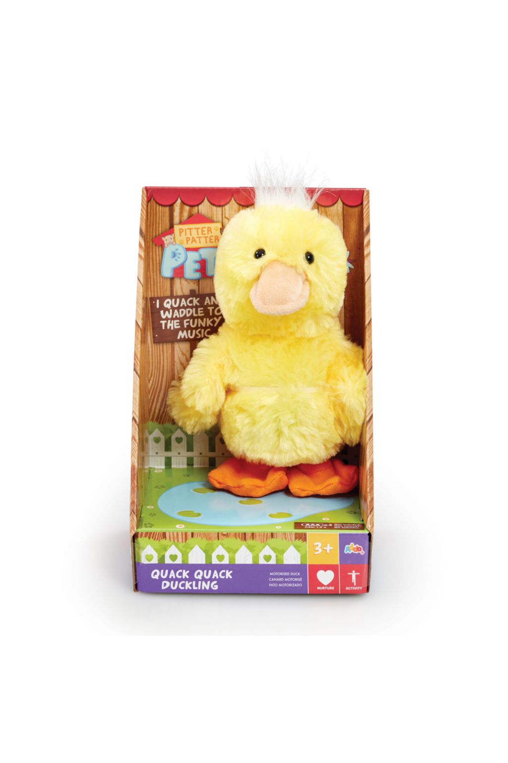 Addo Pitter Patter Pets Ηλεκτρονικό παπάκι - λούτρινα