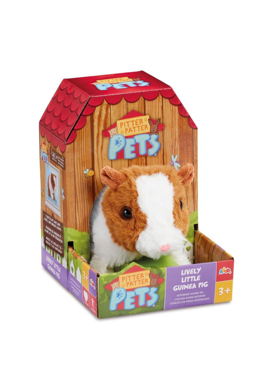 Addo Pitter Patter Pets Λούτρινο ινδικό χοιρίδιο - λούτρινα