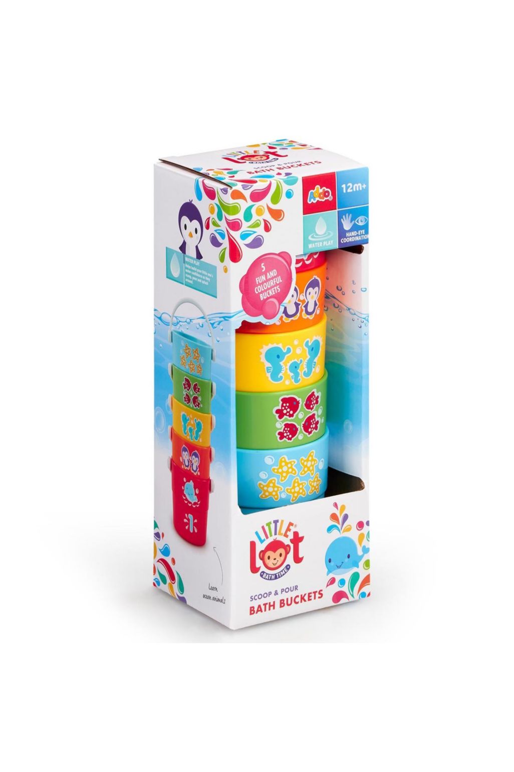 Addo Little Lot Κουβαδάκια - παιχνίδια μπάνιου