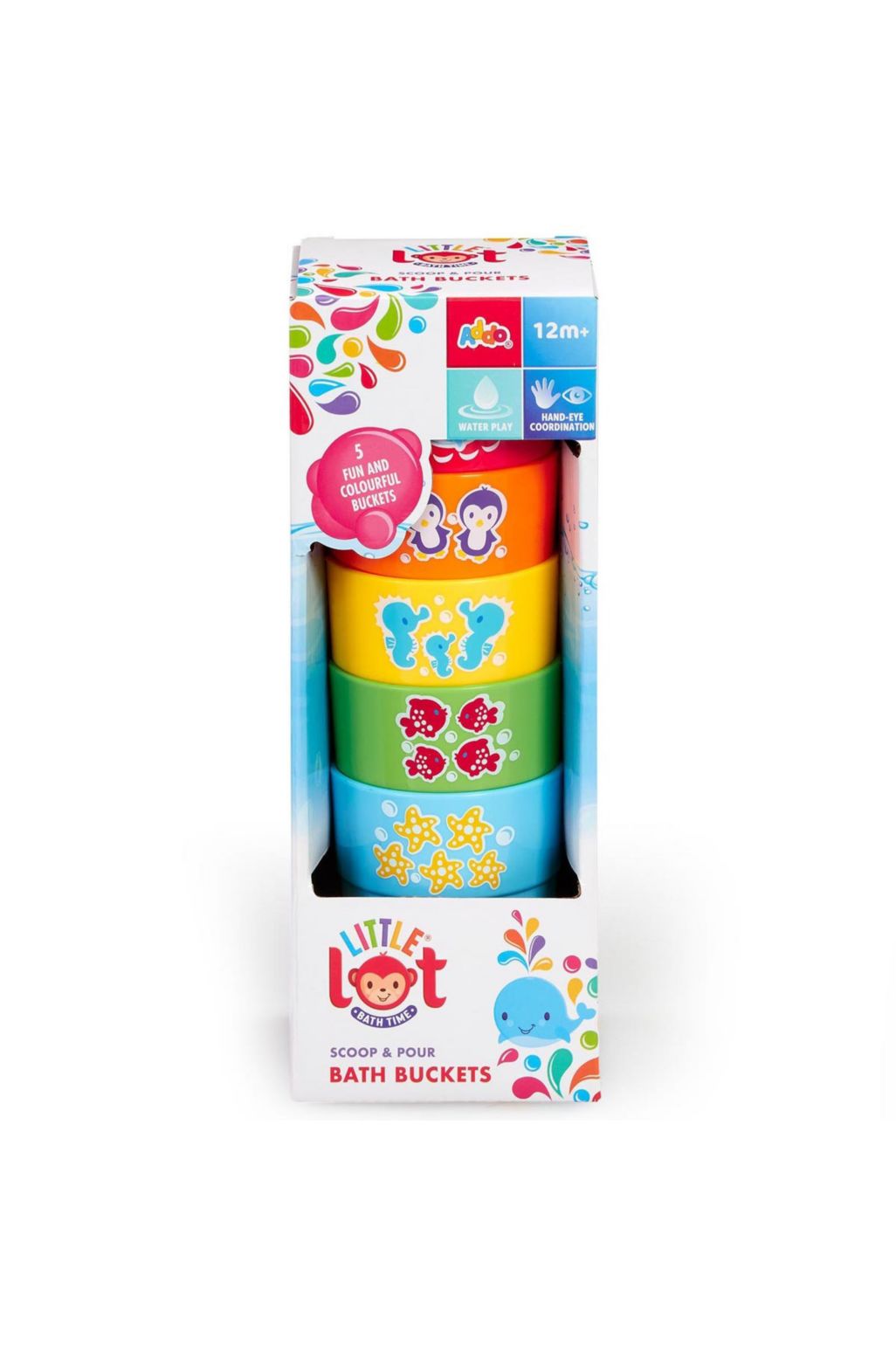 Addo Little Lot Κουβαδάκια - παιχνίδια μπάνιου