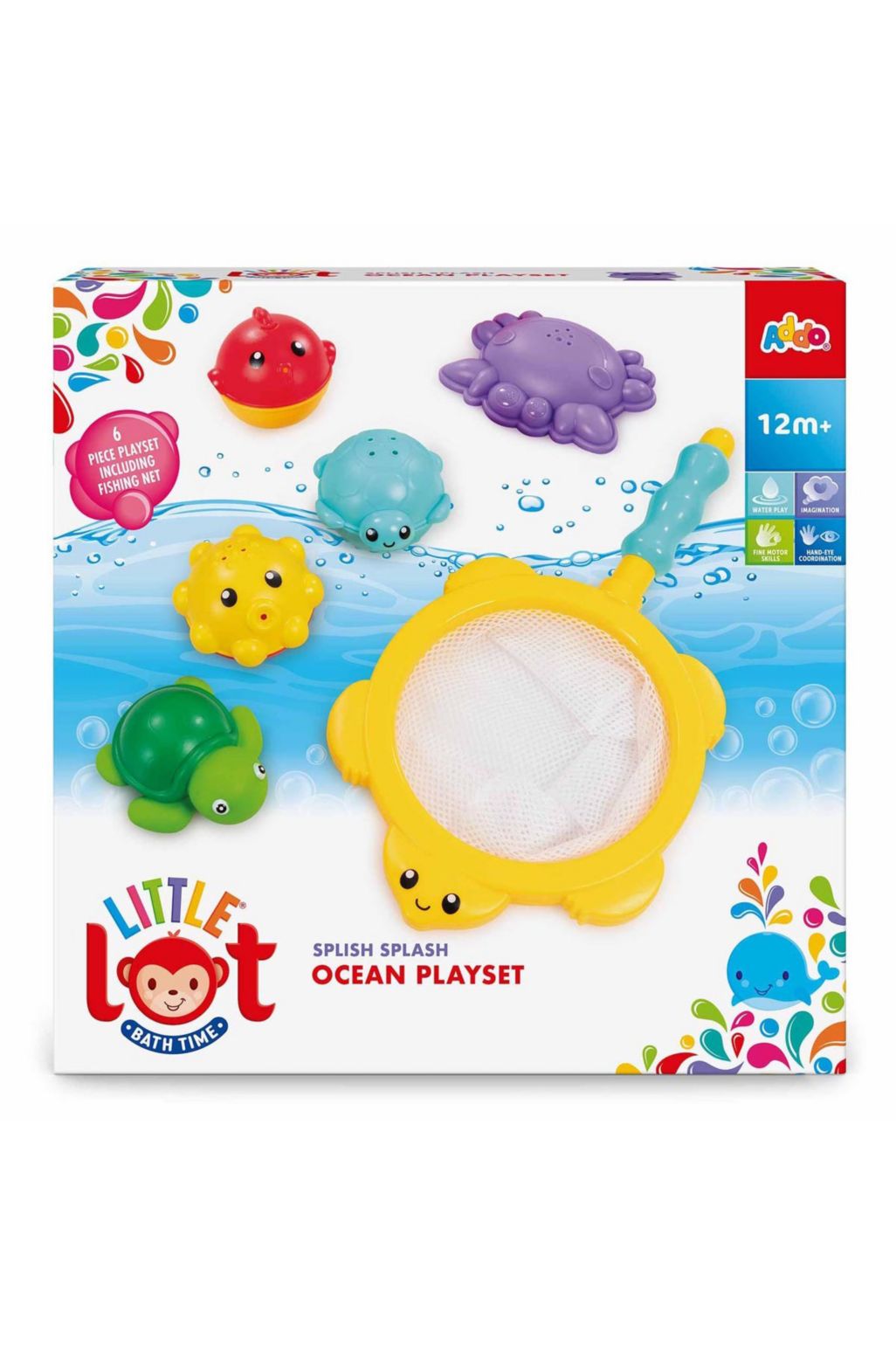 Addo Little Lot Bathtime Splish Splash Ocean Playset - παιχνίδια μπάνιου