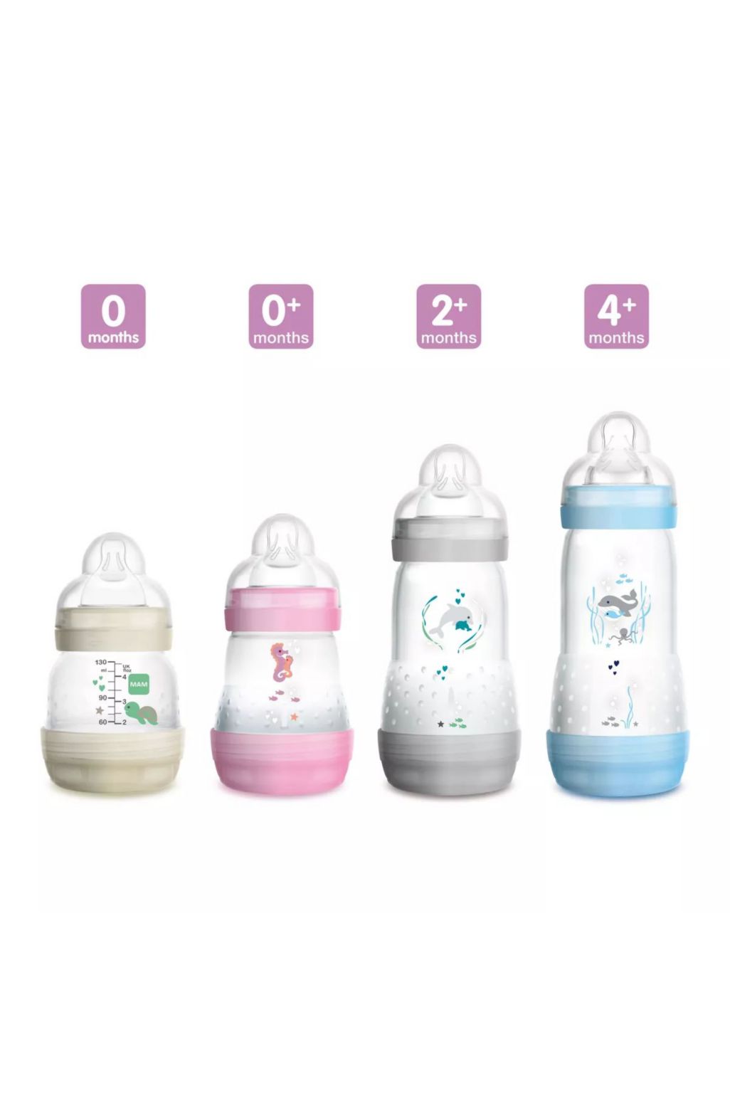 Mam Easy Start™ Anti-Colic 260ml Baby Bottle 2+ months - boy - bottles
