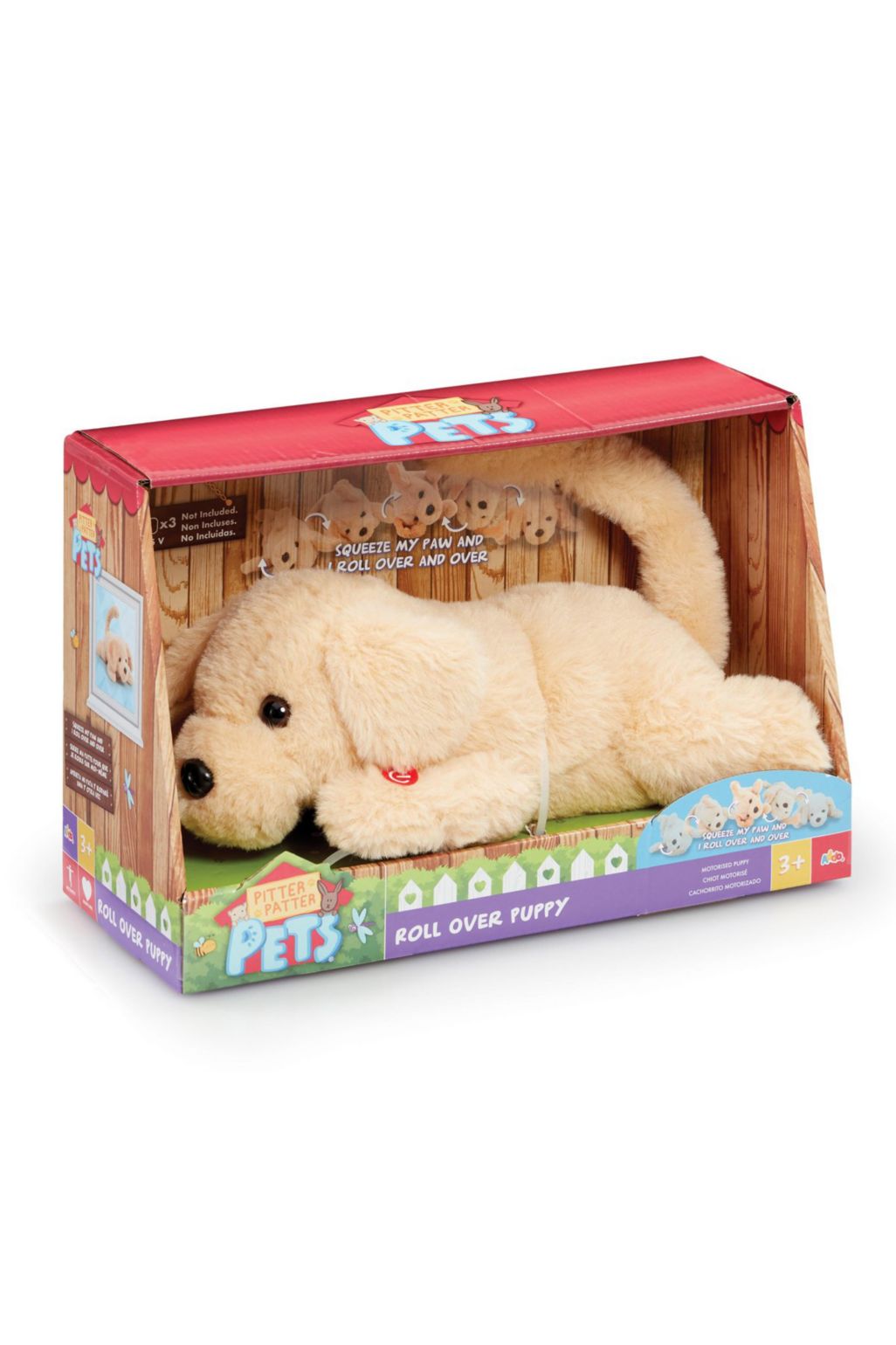 Addo Pitter Patter Pets Ηλεκτρονικό κουτάβι που κάνει τούμπες - λούτρινα