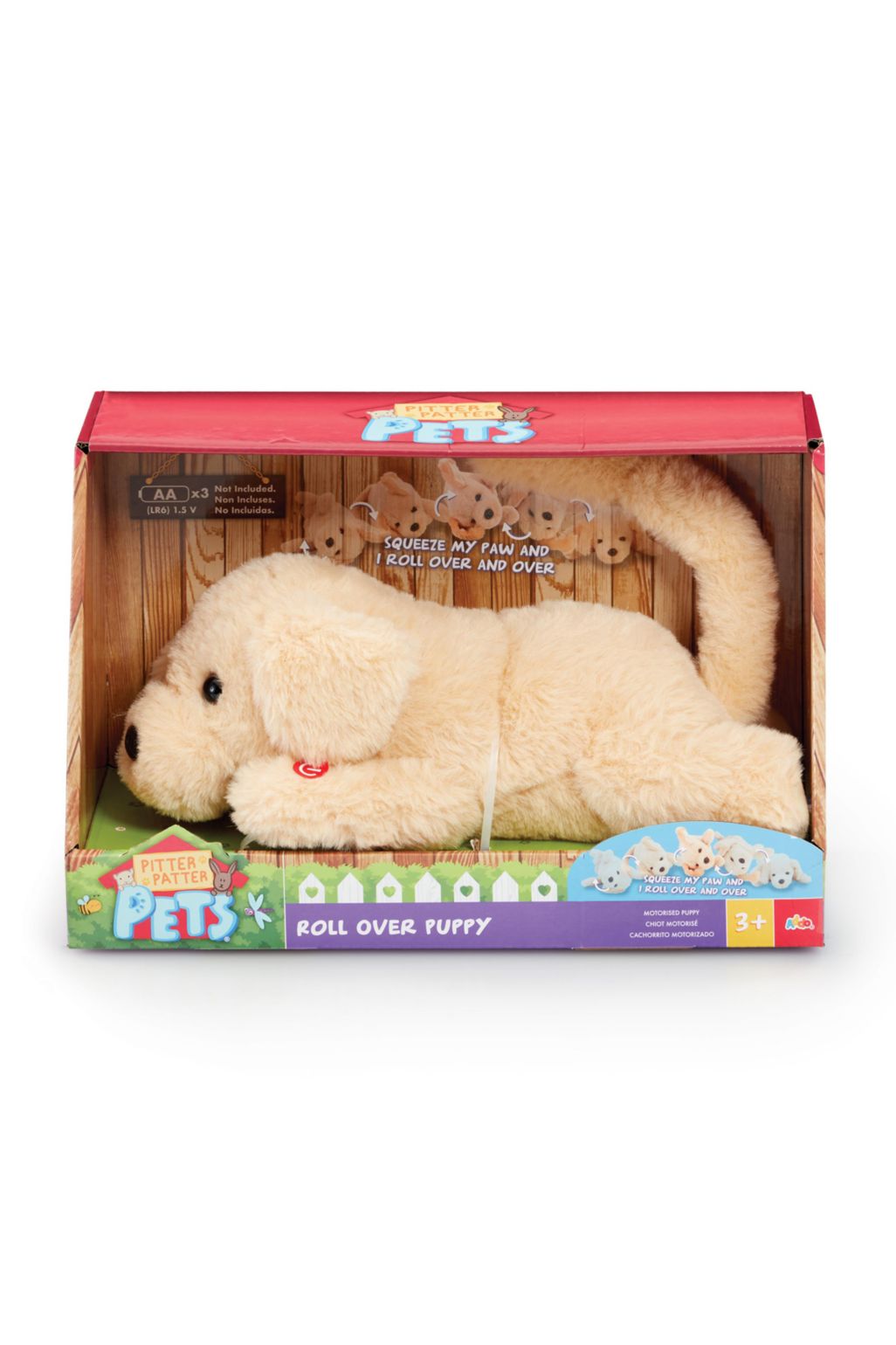 Addo Pitter Patter Pets Ηλεκτρονικό κουτάβι που κάνει τούμπες - λούτρινα