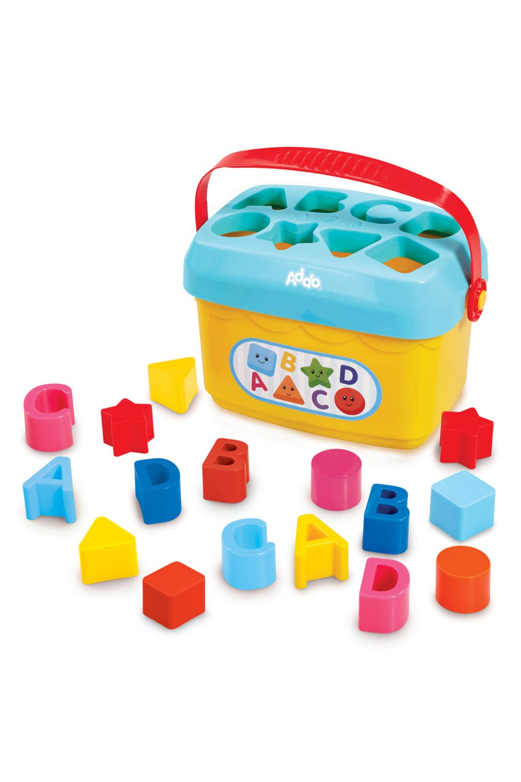 Addo Little Lot My First Shape Sorting Bucket - sensory toys