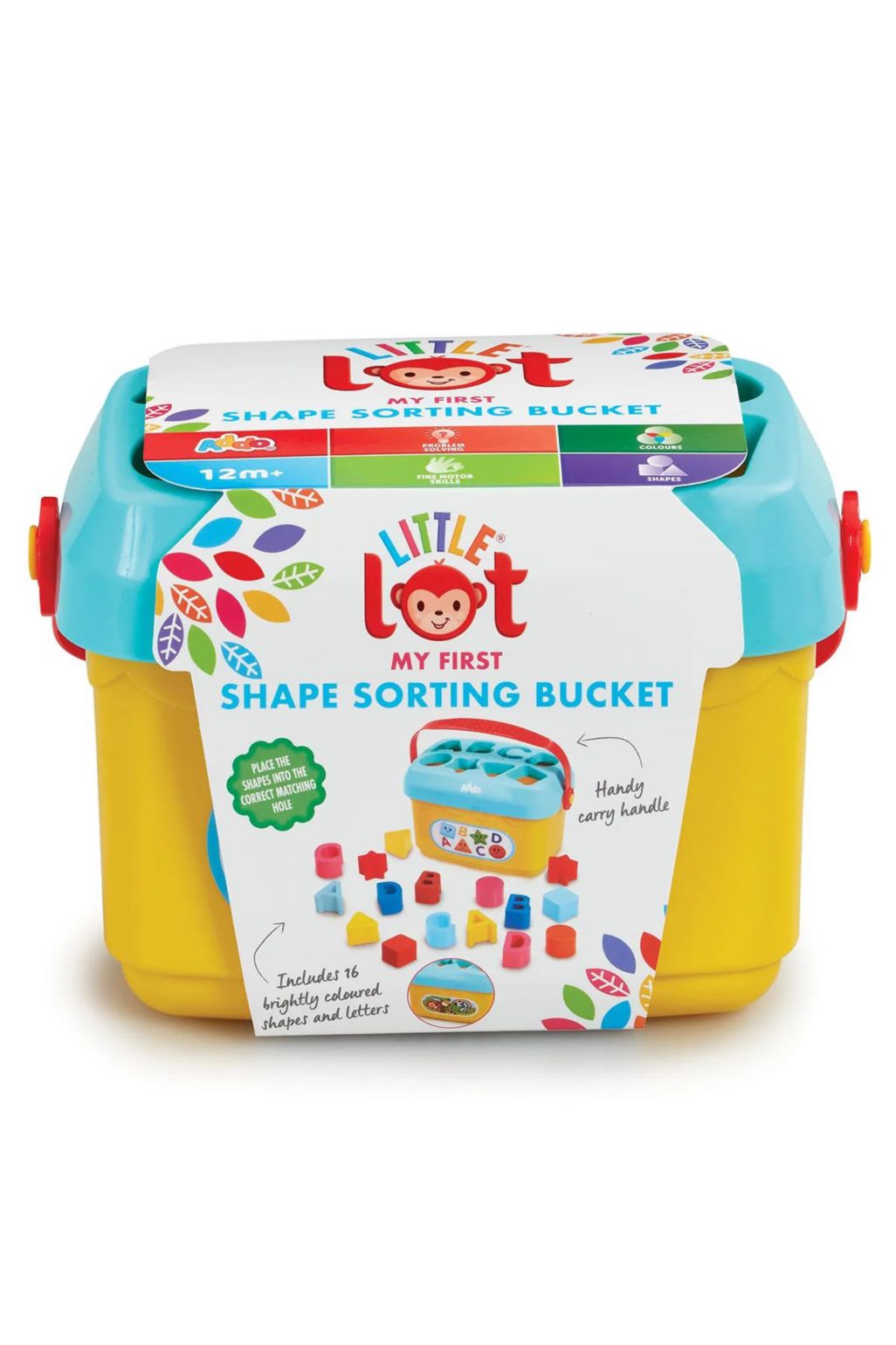 Addo Little Lot My First Shape Sorting Bucket - sensory toys