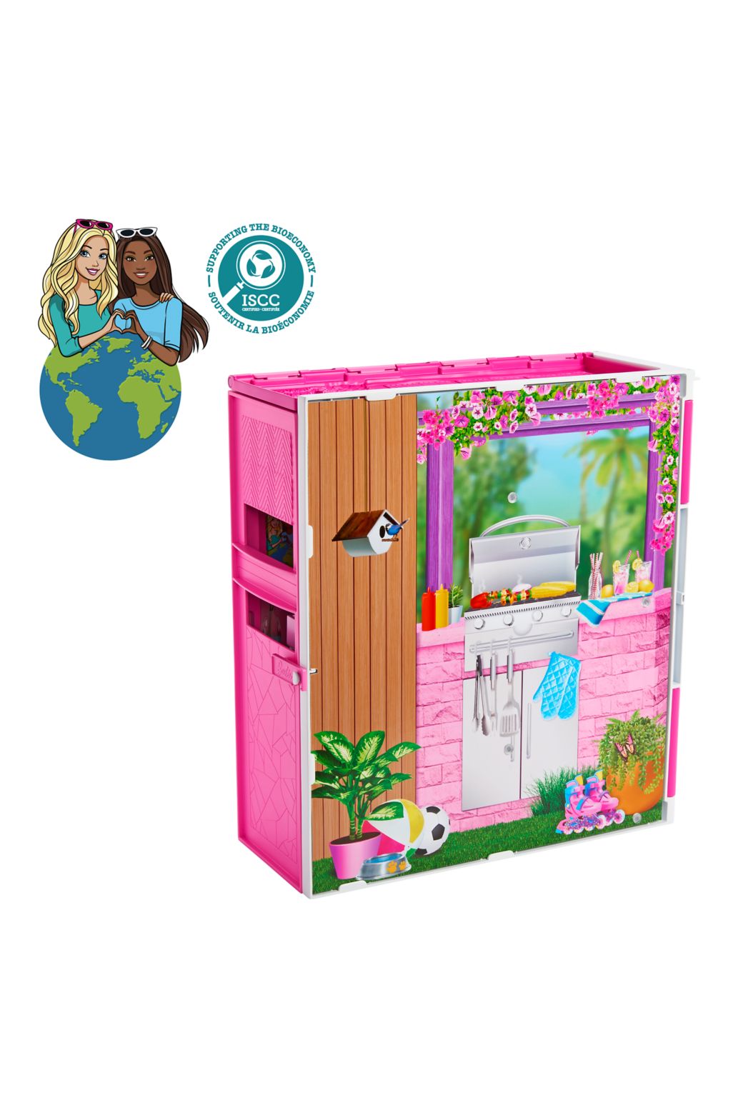 Mattel Barbie® Νέο Σπιτάκι - Βαλιτσάκι - κουκλόσπιτα