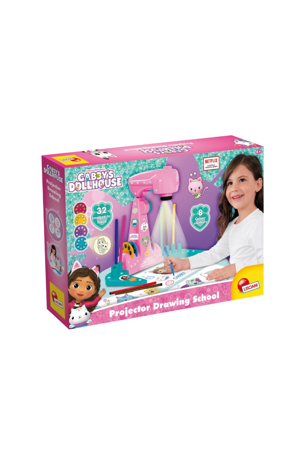 Real Fun Toys Σχολή ζωγραφικής Gabby's Dollhouse με προτζέκτορα - είδη ...