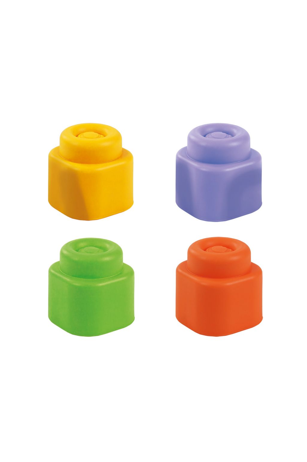 Baby Clementoni Soft Clemmy Sensory Activity Cube Soft Premium Blocks ...