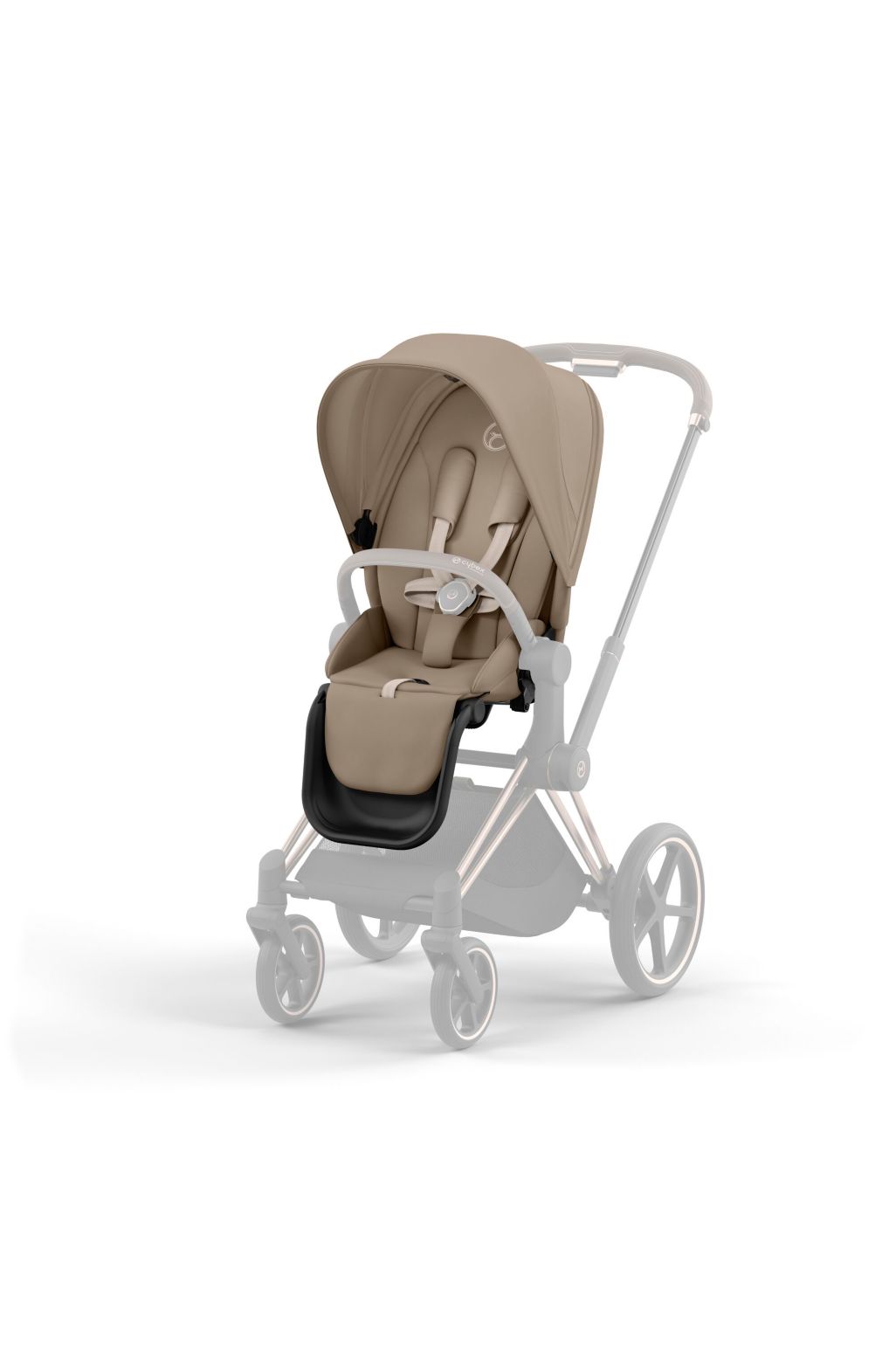 Cybex Σετ καροτσιού Priam - σκελετός rosegold/υφάσματα cozy beige ...