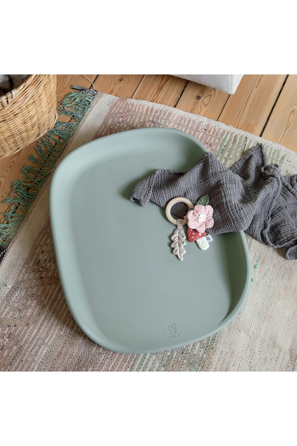 Sebra Changing Mat Jetty - seagrass - changing mats