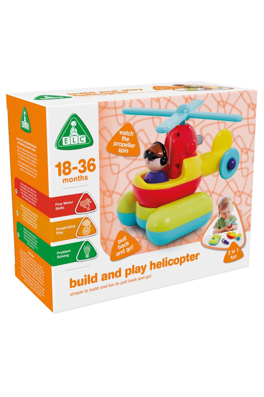 ELC Ελικόπτερο Build & Play - διαδραστικά παιχνίδια