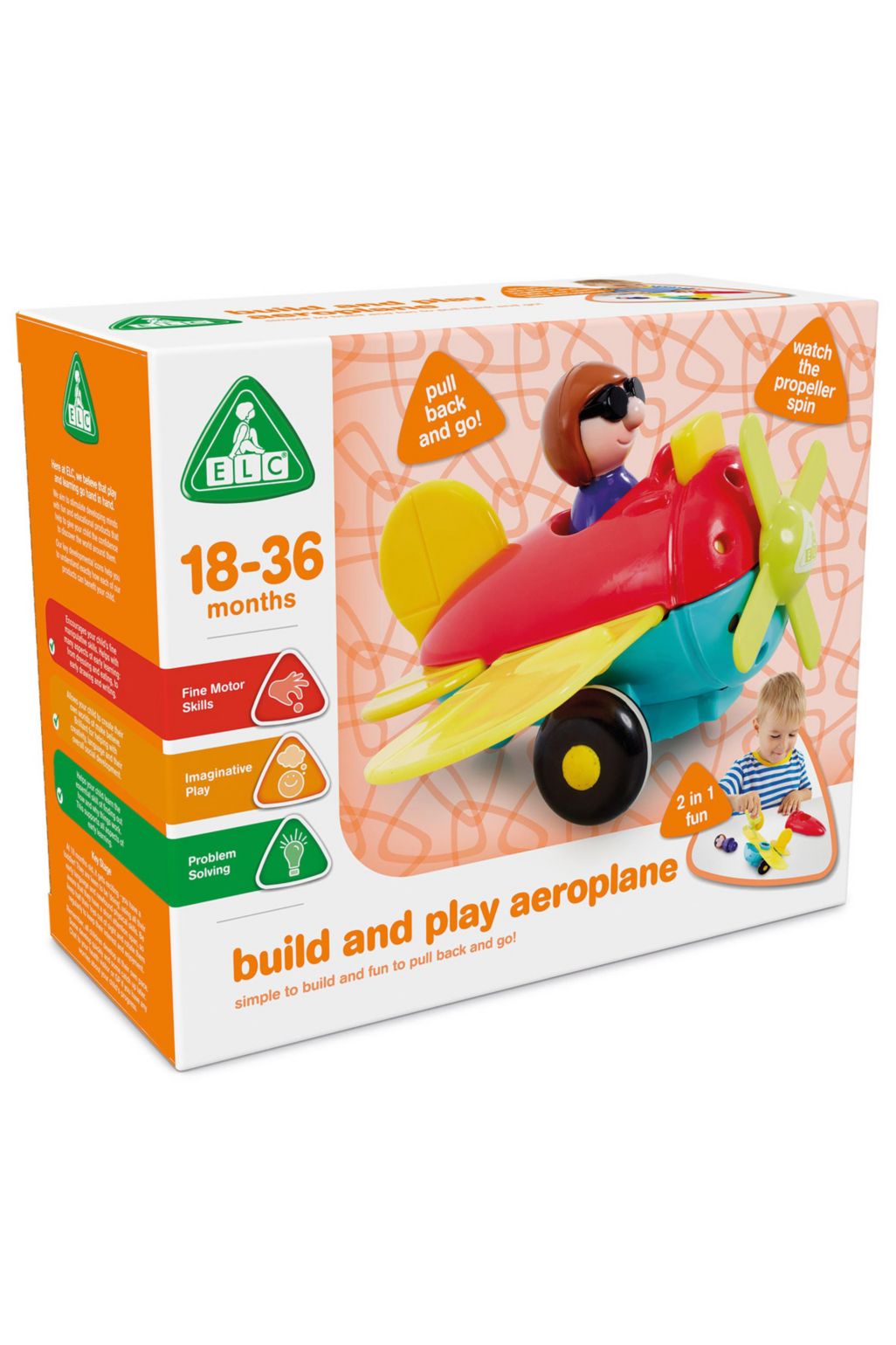 ELC Αεροπλάνο Build & Play - διαδραστικά παιχνίδια