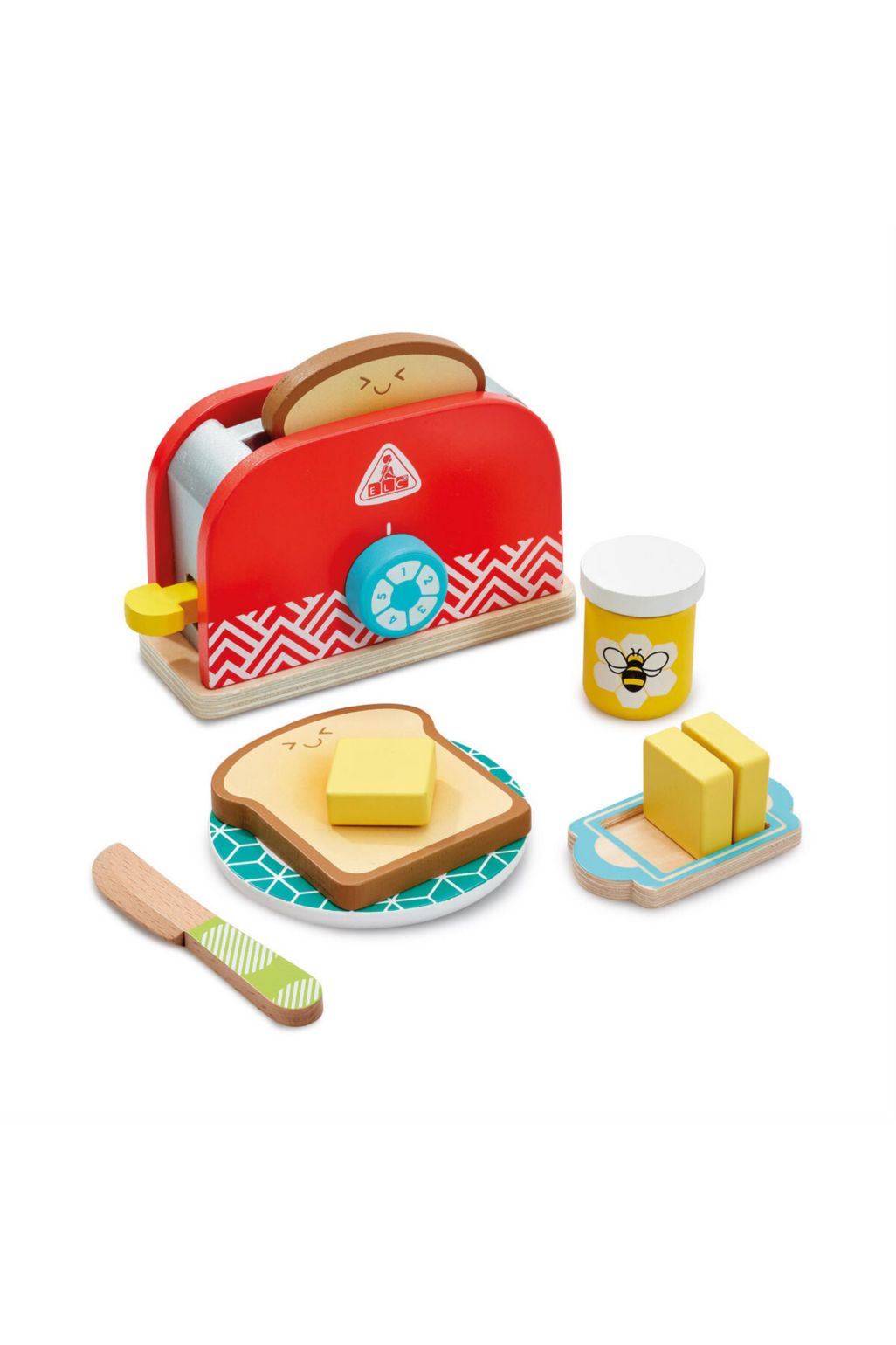 ELC Wooden Toaster Set home