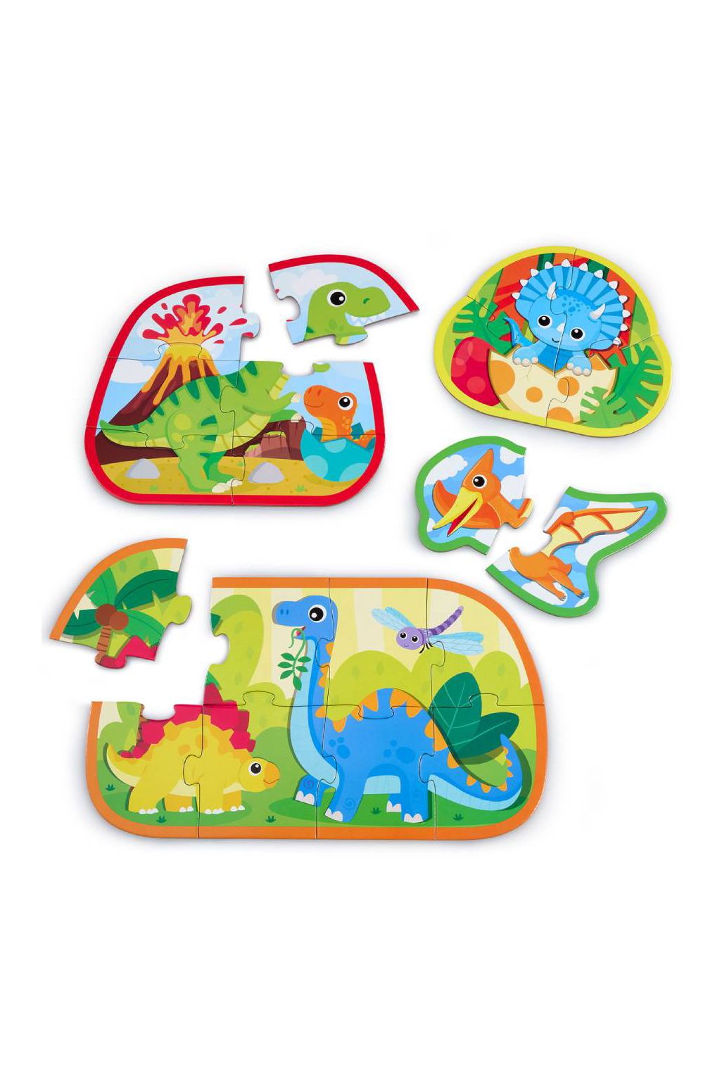 ELC My First 4 in 1 Dinosaur Puzzles - puzzles