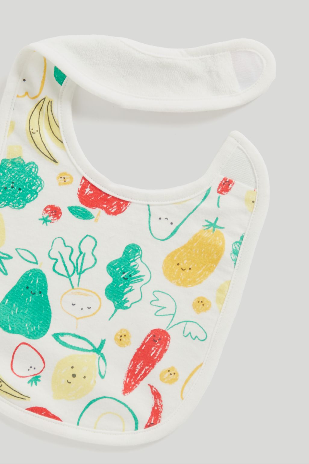Mothercare Σαλιάρες νεογέννητου με φρουτάκια - σετ των 3 - σαλιάρες