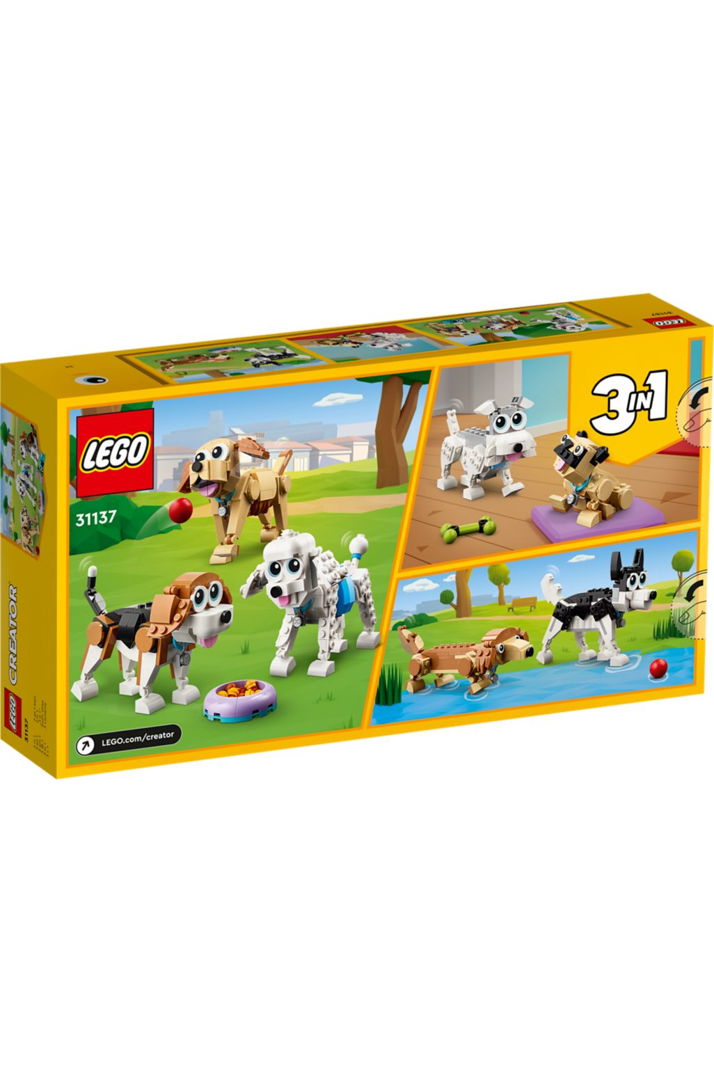 LEGO® Creator 3in1 Adorable Dogs - τουβλάκια