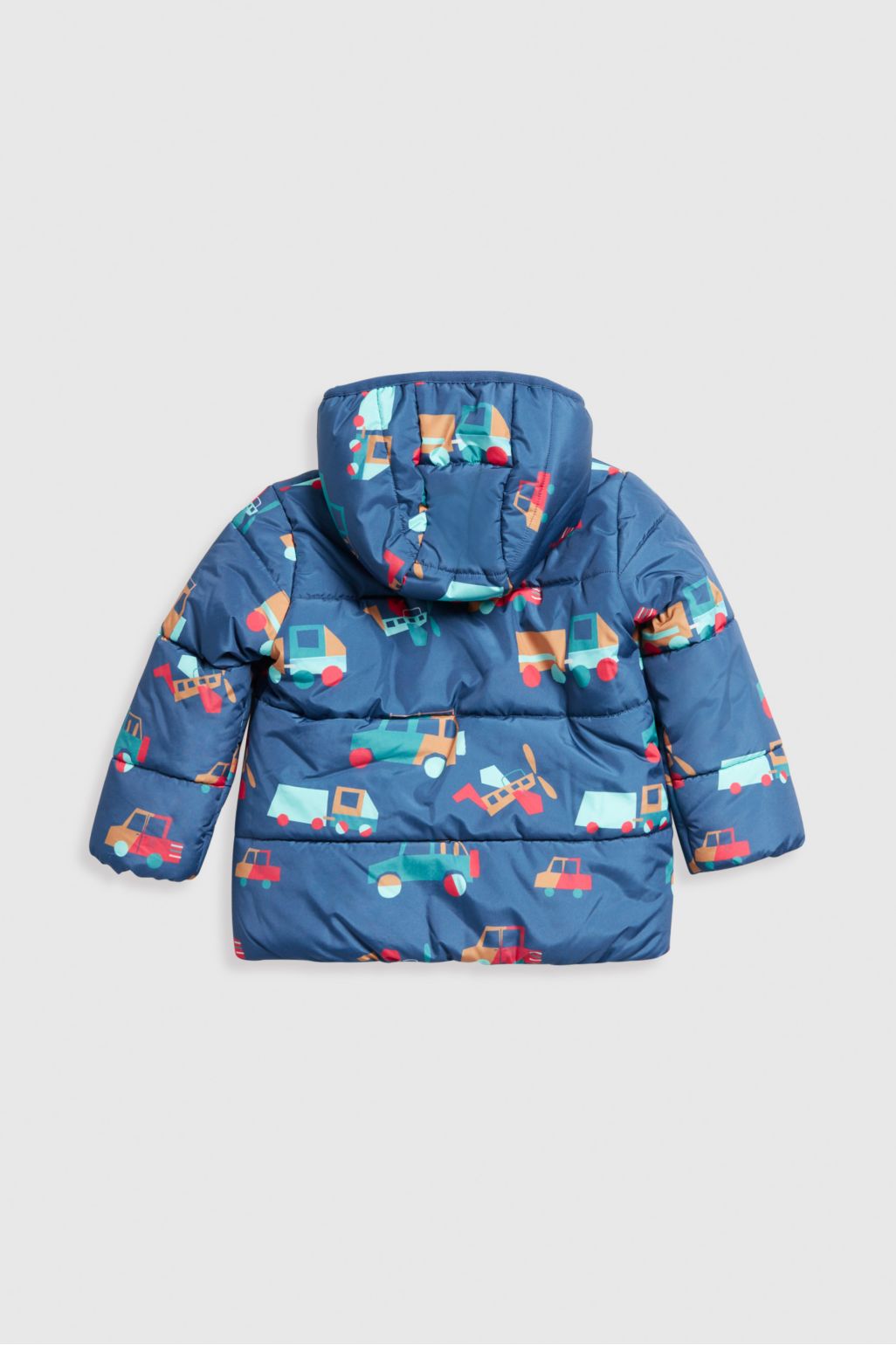 Blue Transport Padded Jacket - jackets