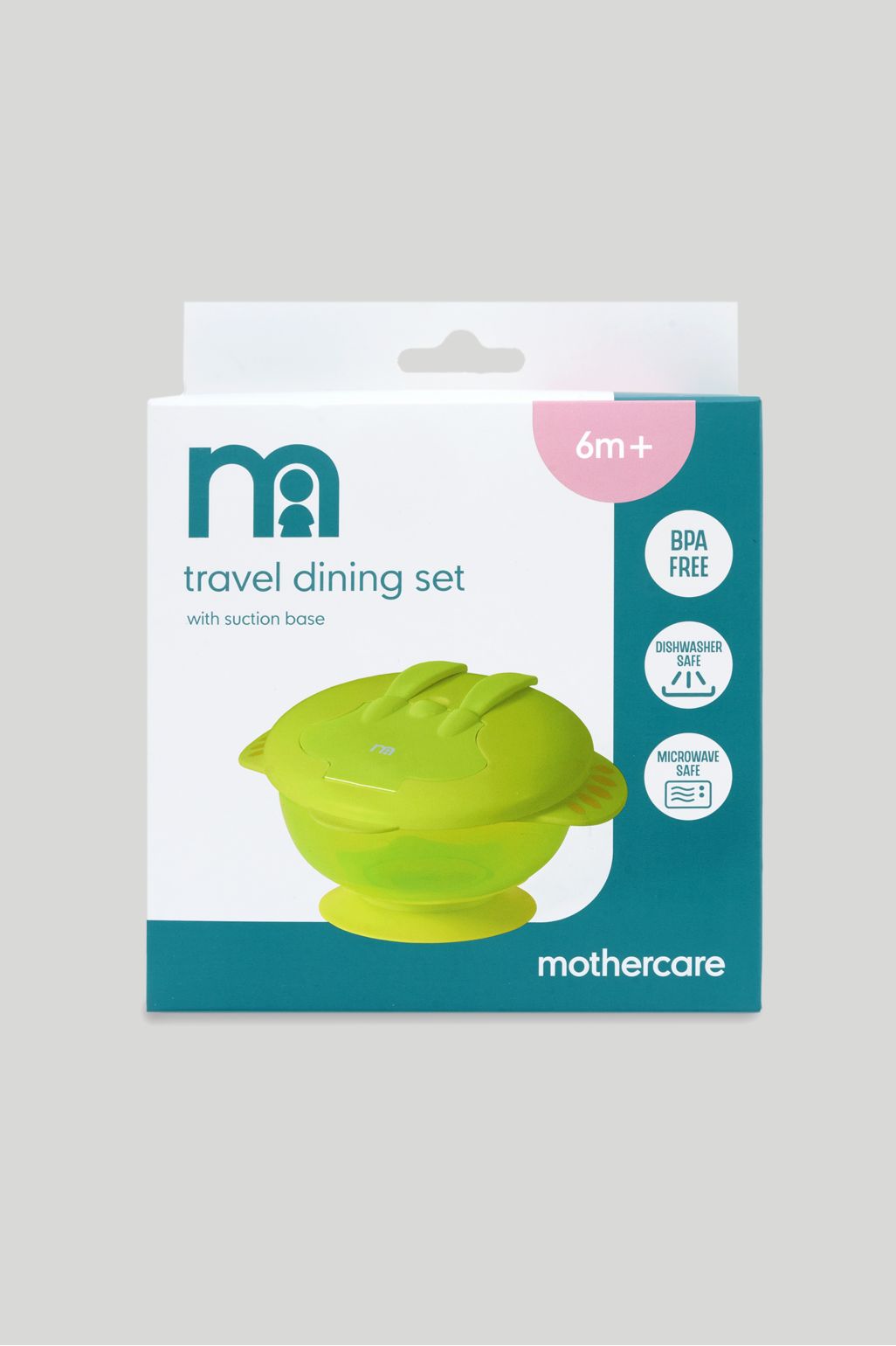 Mothercare Travel Set - Bowl, Divider, Spoon and Fork - bowls & plates